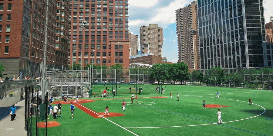 BPC BALL FIELDS: NEW PROTECTIVE NETTING - BATTERY PARK CITY AUTHORITY